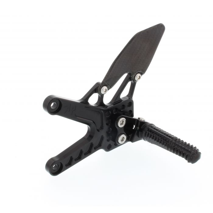 Yamaha R1, 2015+, Attack Performance Rearset Kit - (Black) – Superbike ...