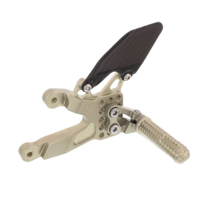 BMW S1000RR, 2015+, Attack Performance Rearset Kit w/ Shift Lever (Aer ...