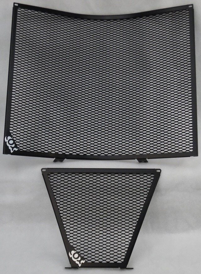 Kawasaki ZX-10R, 2021+, COX Racingroup Radiator & Oil Cooler Guard Set ...