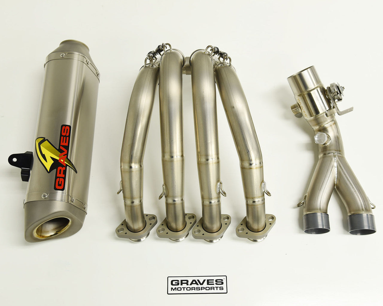 Yamaha R6, 2017 - 2023, Graves Full Titanium WORKS 8 EVR Type-R Full E ...